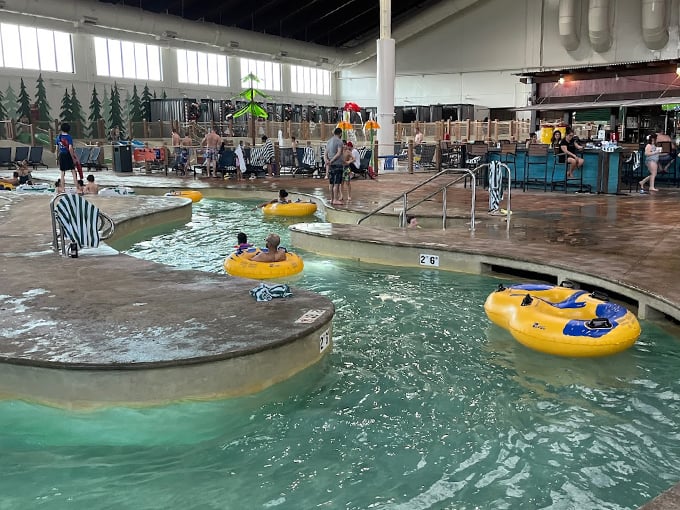 Who needs the ocean when you've got this? Ride the indoor waves and pretend you're surfing in Arizona. Cowabunga, dude! Photo credit: Dermot O'Mahony