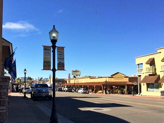 Wickenburg's main drag: Where every day feels like a Western movie set, but with better air conditioning and fewer duels at high noon.