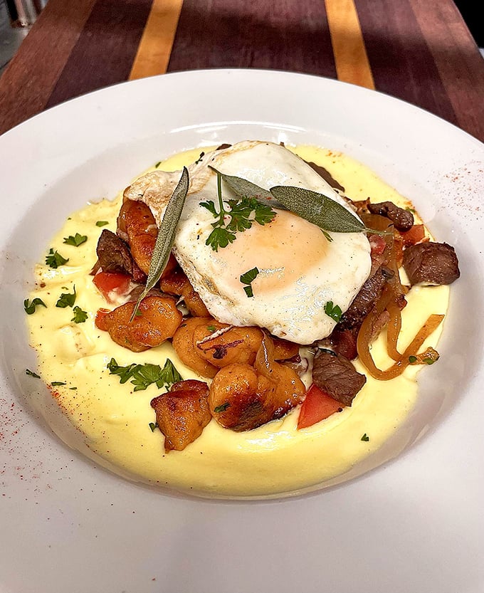 A wild game hash that's like a treasure hunt for your taste buds. Indiana Jones, eat your heart out!