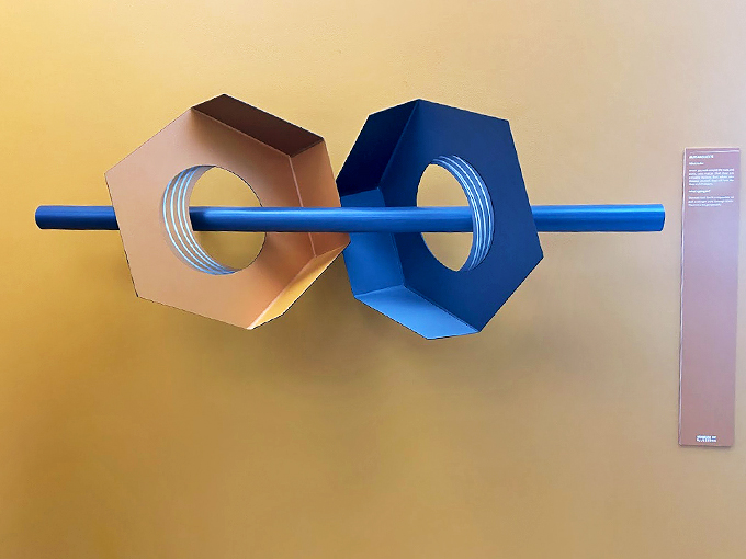 Who knew hardware could be so hip? These groovy bolts are putting a whole new spin on 'nuts and bolts'. It's like a disco for your eyes!