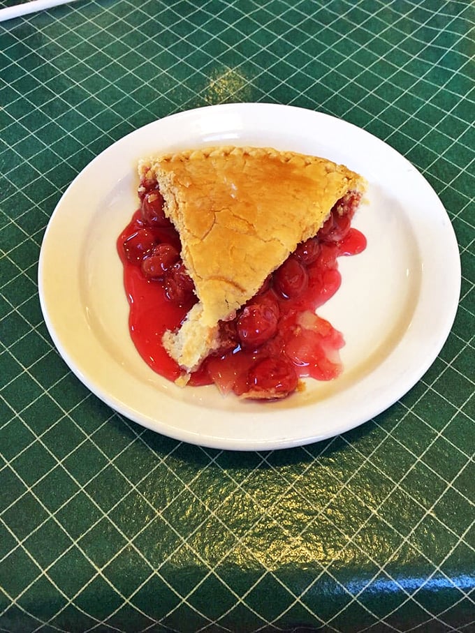 Cherry pie so good, it might make you break into song. Just try not to dance with your fork &ndash; safety first! Photo credit: Isaac B.