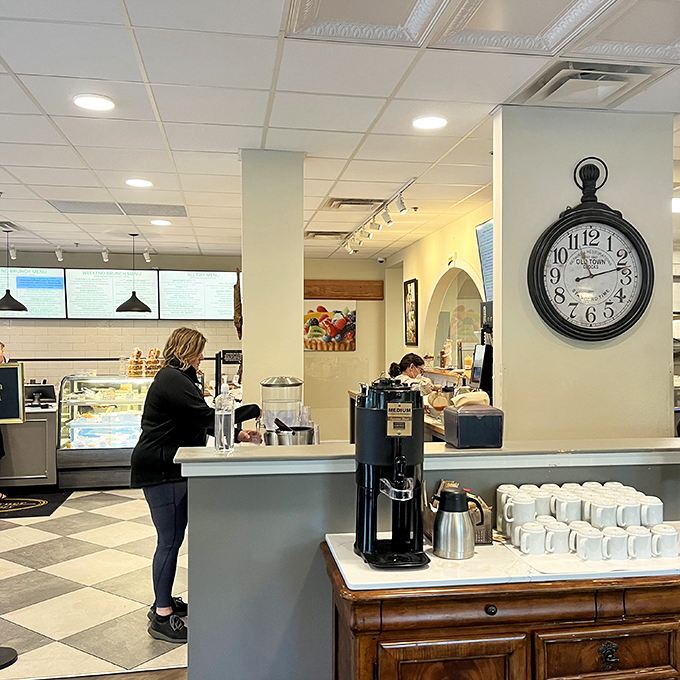 At this counter, dreams come true and diets go to die. But hey, life's too short for regrets, especially when there's pie.