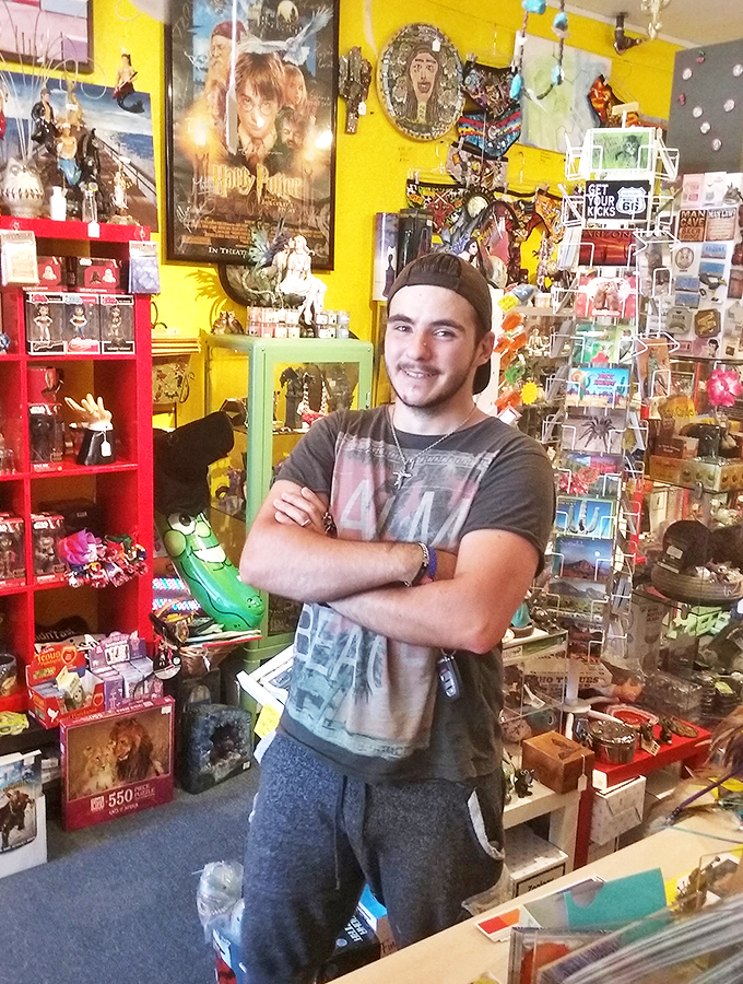 Where magic happens daily&mdash;this checkout counter has probably seen more "I can't believe I found this!" moments than we can count.