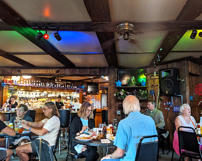 Where everybody knows your name (or will soon): A lively crowd proves that good food and great company are the secret ingredients to happiness.