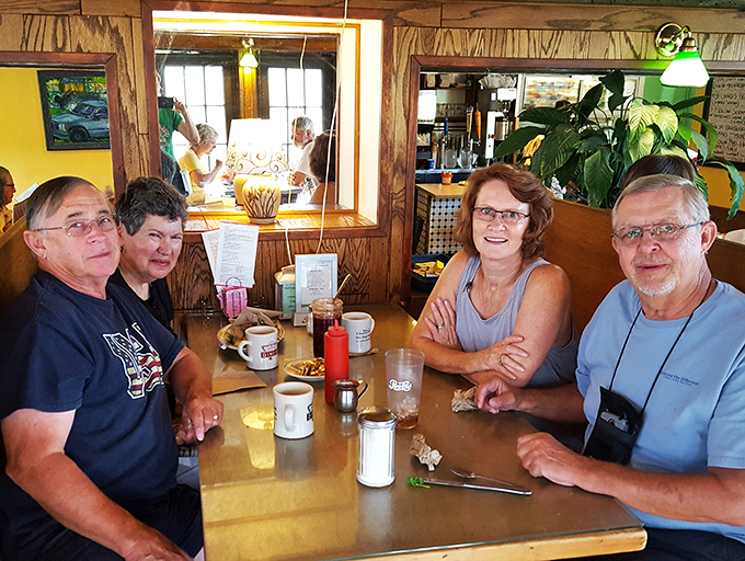 Where strangers become friends over a shared love of good food. These diners are living proof that happiness is best served family-style.