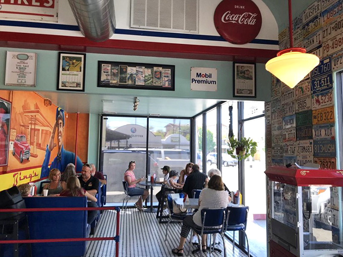 Where everybody knows your name... or at least your favorite milkshake flavor. This diner isn't just serving food; it's dishing out a side of community.