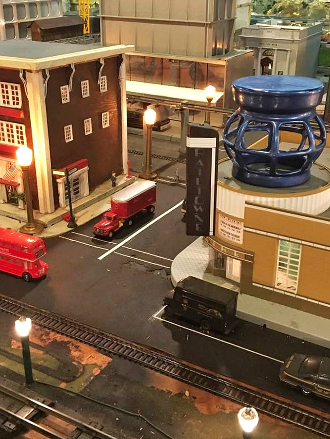 Honey, I shrunk Manhattan! This miniature metropolis proves that even in a small town, you can still have big city dreams.