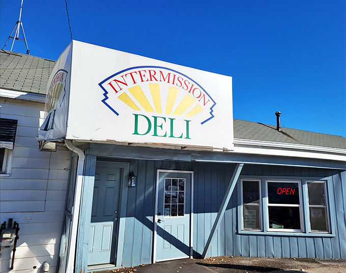 Rain or shine, this deli stands ready to rescue you from hunger pangs with its beacon of sandwich salvation.