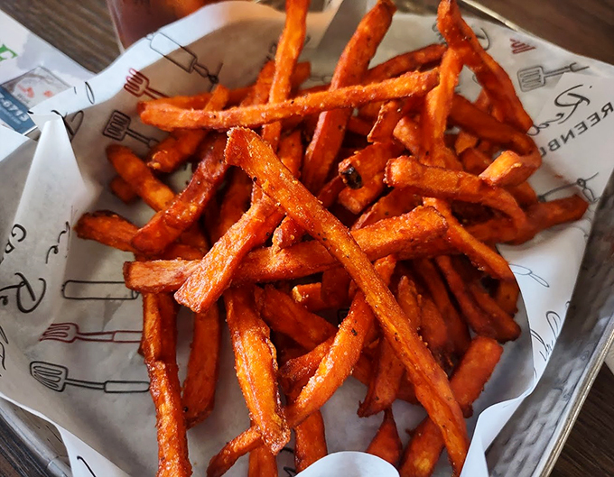 These aren't just fries, they're edible gold. Crispy on the outside, fluffy on the inside&mdash;the Goldilocks of potato perfection.