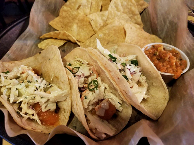 Taco 'bout a good time! These little handheld happiness bombs are bringing the fiesta to small-town Michigan.