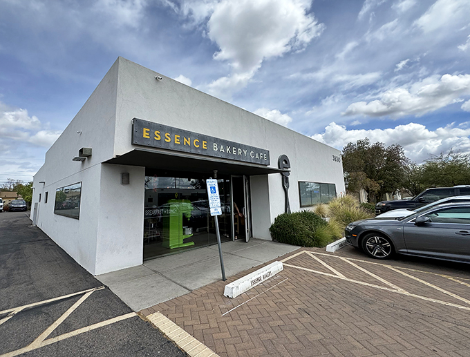 Essence Bakery Caf&eacute;: Where Phoenix meets Paris. Sleek lines and mouthwatering aromas promise a breakfast that's anything but ordinary.