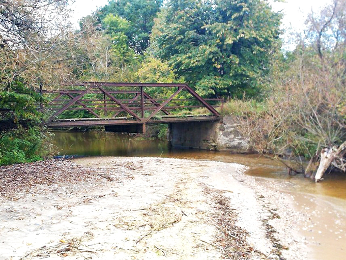 Rustic bridges and babbling creeks. It's like stepping into a Monet painting, Wisconsin-style.