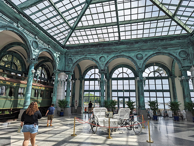 Gilded Age glamour meets Florida sunshine. This room's so fancy, even the air feels expensive.