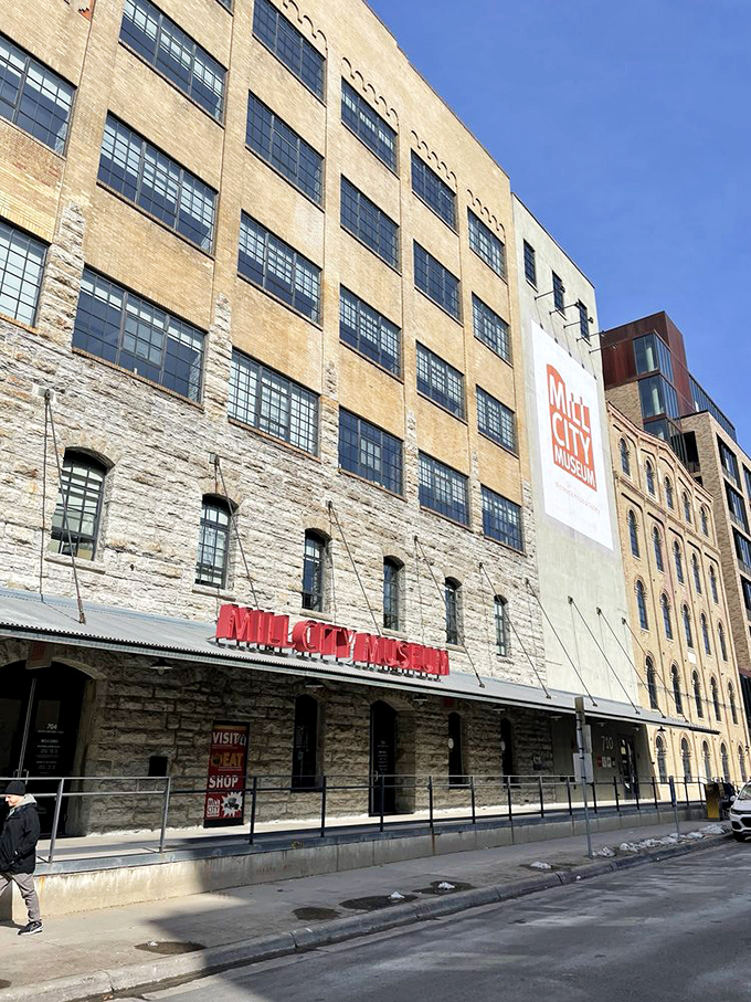 The Mill City Museum: Where flour power meets flower power, and history rises to new heights.
