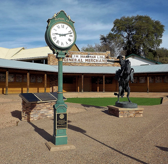 Payson: Where cowboy boots meet hiking boots. It's like REI and Boot Barn had a lovechild in the great outdoors!