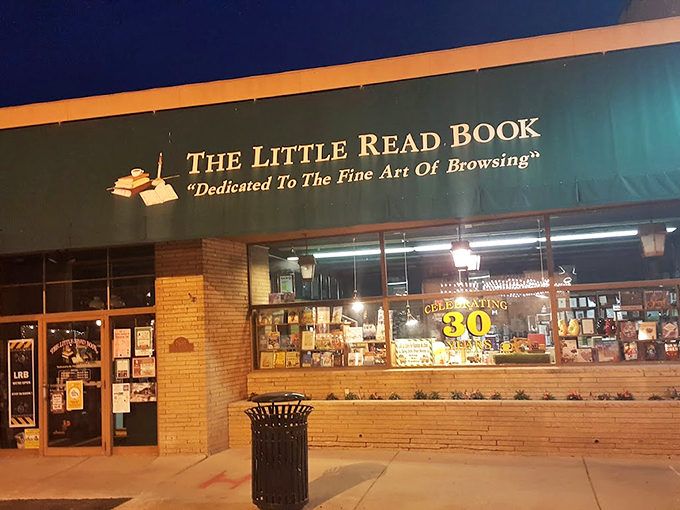 Small in size, big on charm! The Little Read Book's cozy storefront invites you into a world of literary wonders.