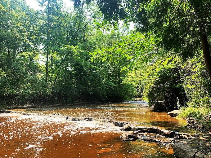 Who needs a slip 'n slide when you've got this? Nature's own water feature, no installation required.