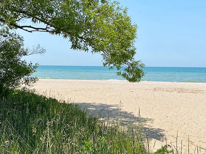 Nature's own light show illuminates the shore. Sunsets here give Hawaii a run for its money. Photo credit: ray weithman