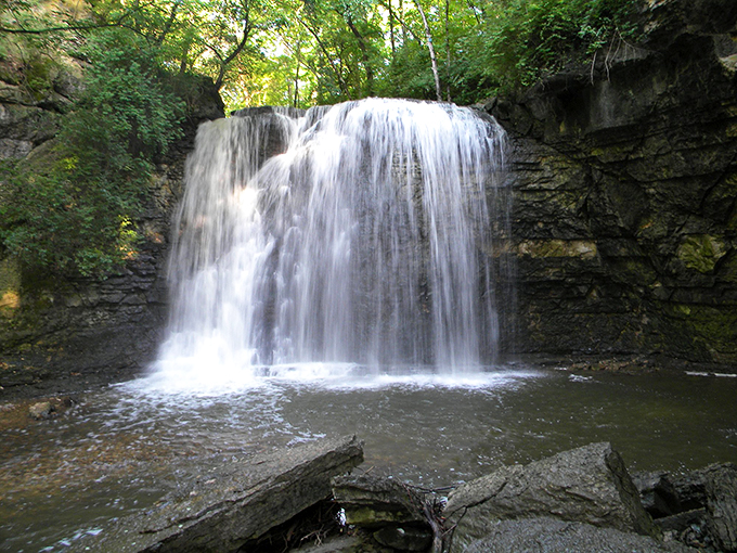Where wilderness meets convenience. All the majesty of nature, with the added bonus of nearby takeout options.