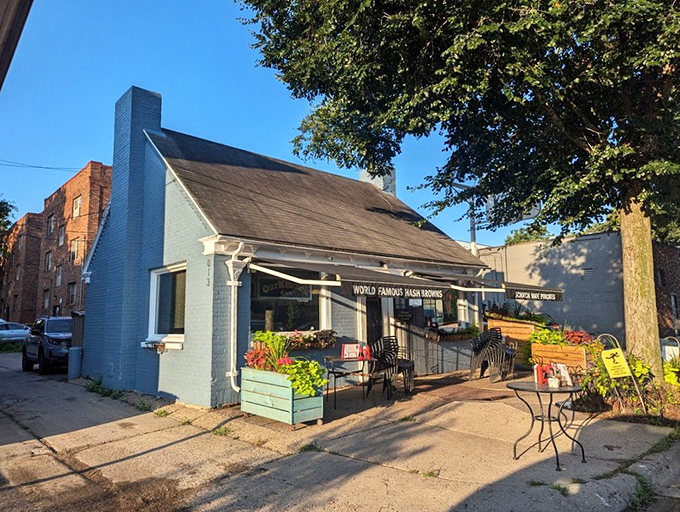 Size isn't everything! This tiny spot packs more flavor into its hash browns than some restaurants do in their entire menu.