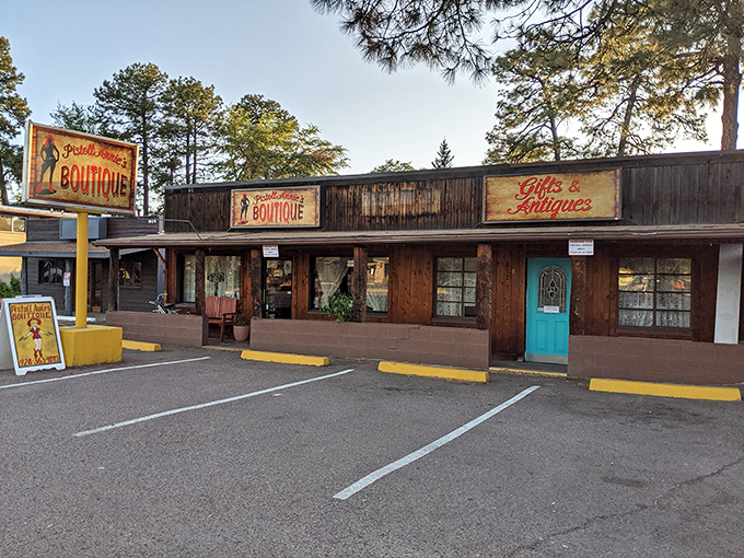 Payson's Main Street: An antique lover's paradise nestled in nature's playground. Who says you can't go antiquing in hiking gear?