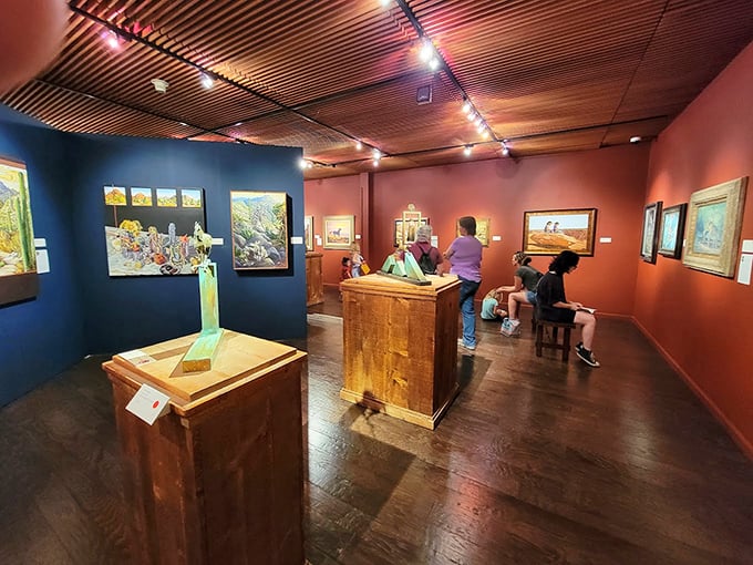 Art gallery or time portal? These paintings capture the spirit of the West better than a John Ford film festival.