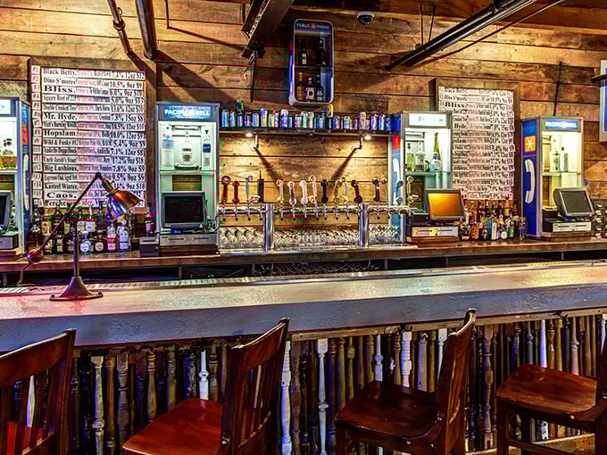 A bar that would make Norm from 'Cheers' weep with joy. It's where everybody knows your game&hellip; and your preferred IPA.
