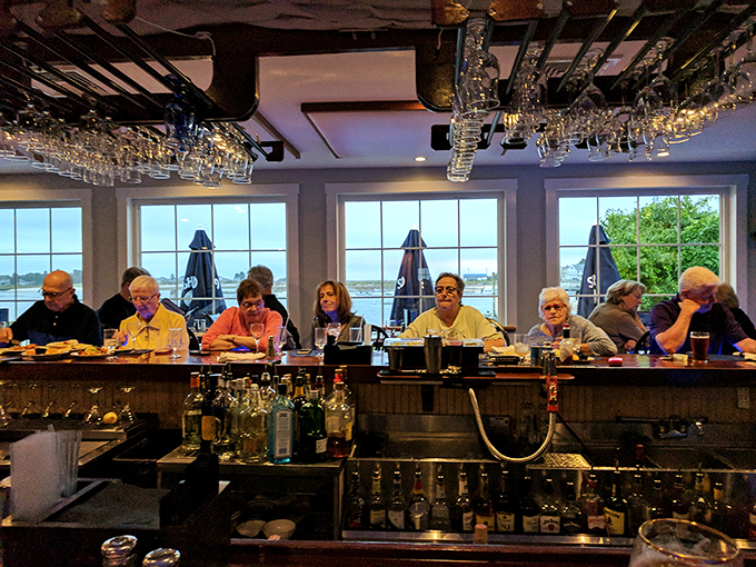 Pull up a chair at the captain's table! This bar is where local legends and fish tales grow bigger with each round. Yarr, matey!