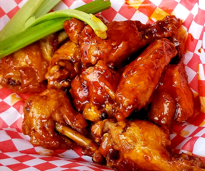 These wings are so saucy, they'd make even the most stoic cactus blush. Finger-lickin' good doesn't even begin to cover it!