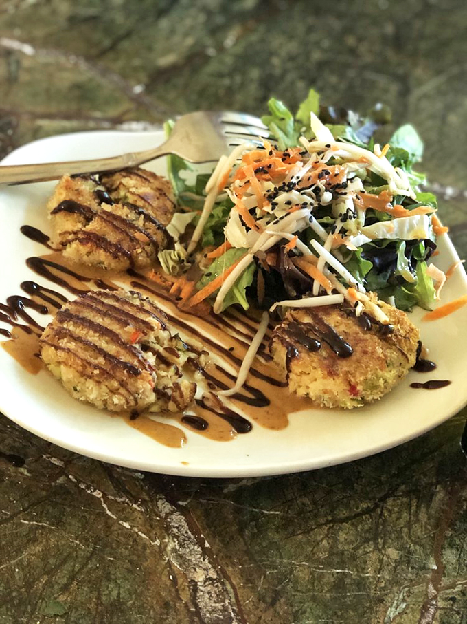 These crab and salmon cakes are the superheroes of the seafood world &ndash; crispy on the outside, tender on the inside, and ready to save your taste buds from boredom.