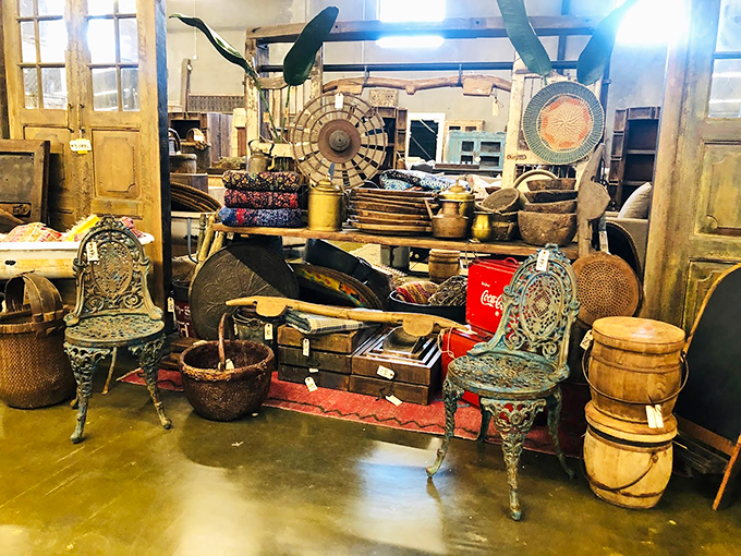 From farm-fresh to fabulous! This display is a cornucopia of rustic charm, proving that what's old is new again (and super stylish). Photo credit: Patricia R