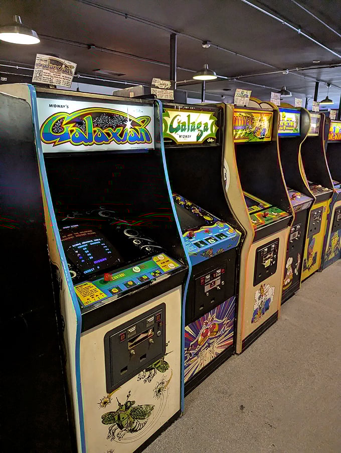Galaxian invasion incoming! These classic cabinets are a reminder that sometimes, the simplest games are the most addictive.