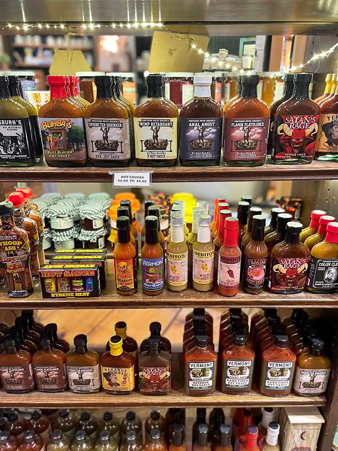 Hot sauces that'll make your taste buds think they've died and gone to spicy heaven. Caution: May cause spontaneous yodeling and/or fire-breathing.