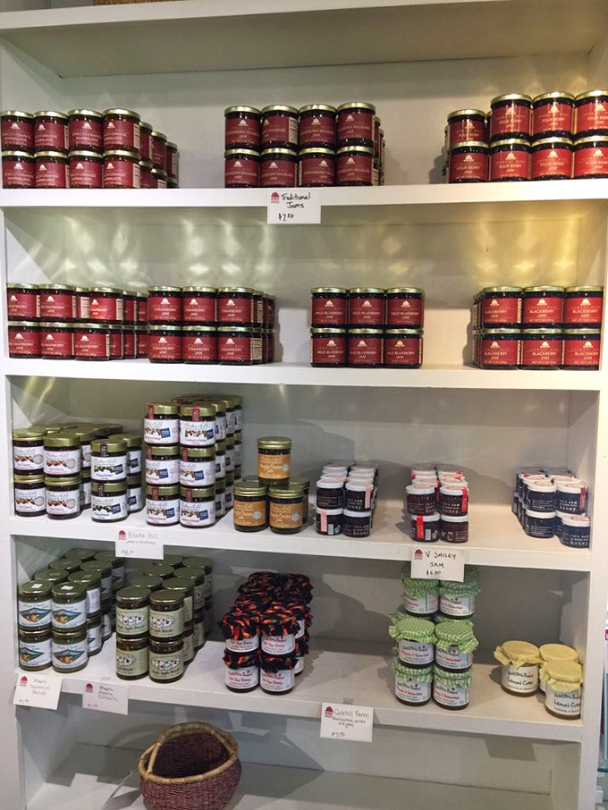 Jam-packed shelves of fruity goodness! These spreads could make even plain toast feel like it's living its best life.