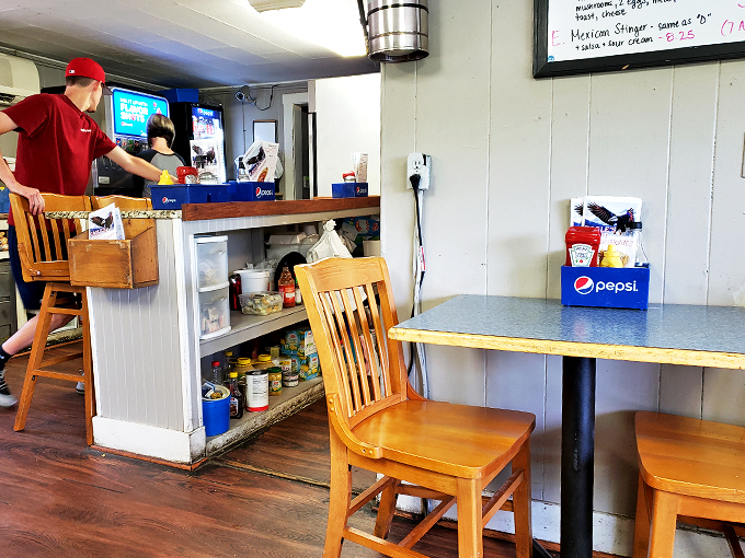 Where the magic happens! The kitchen staff works harder than elves on Christmas Eve to bring you seafood perfection.