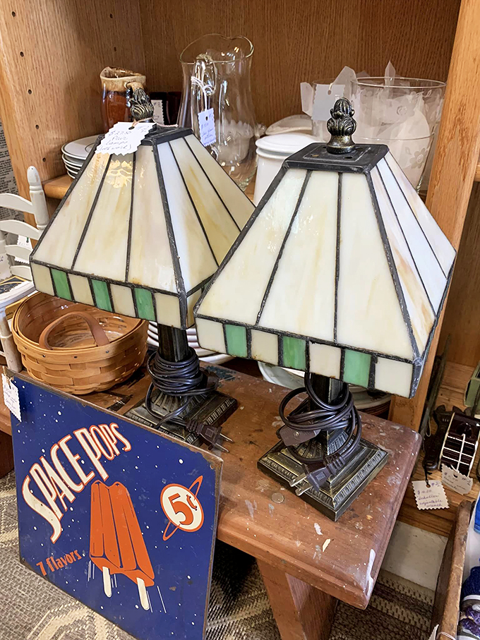 These Art Deco-inspired lamps aren't just lighting fixtures &ndash; they're conversation pieces waiting to brighten someone's day.