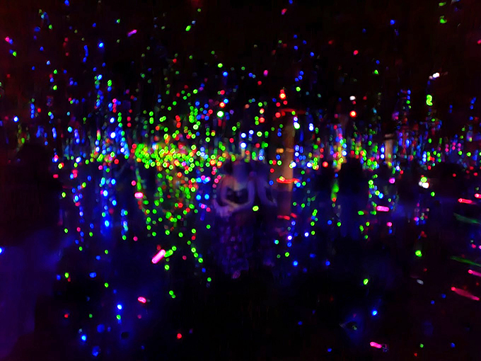 A rainbow explosion frozen in time, where every angle reveals a new kaleidoscope of color.