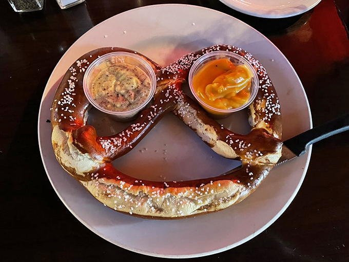 This pretzel's got more twists than a British mystery series. Elementary, my dear Watson &ndash; it's delicious!