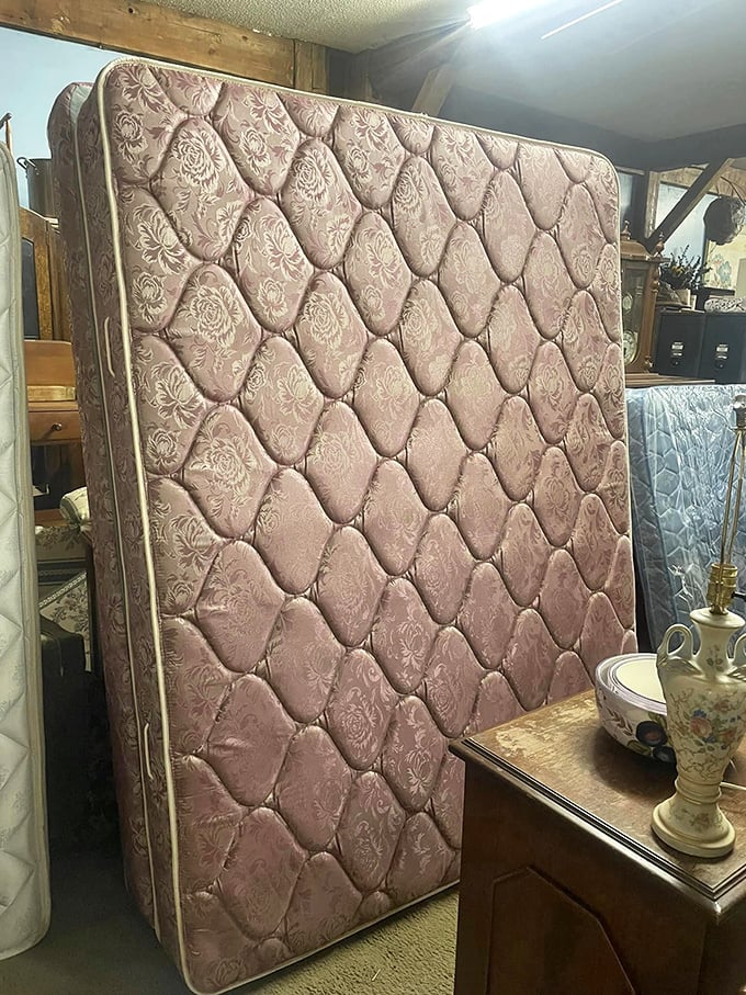 Sweet dreams are made of this! This mattress has more curves than a country road and promises a night as soft as a cloud.