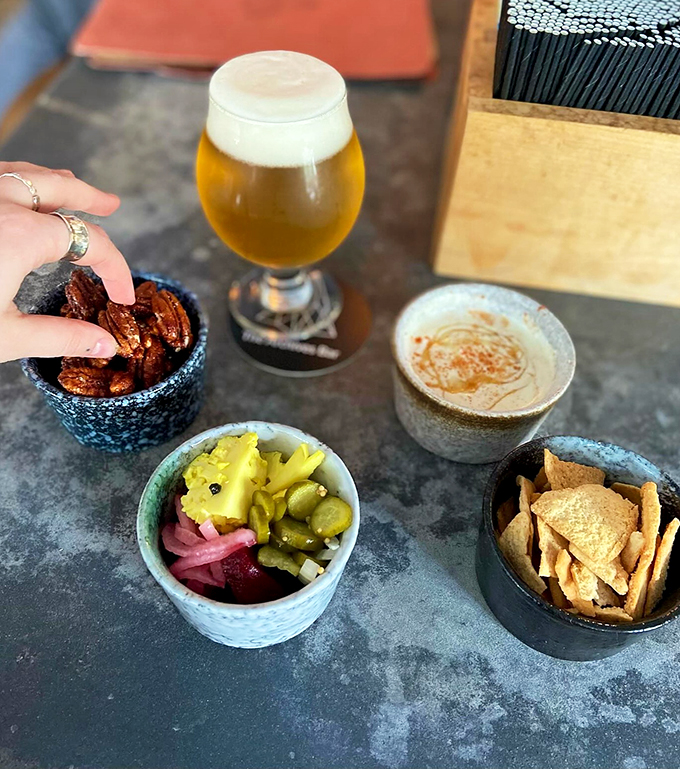 Snack attack! A spread fit for a gamer king. Pro tip: alternating between salty and sweet keeps your taste buds as nimble as your fingers.