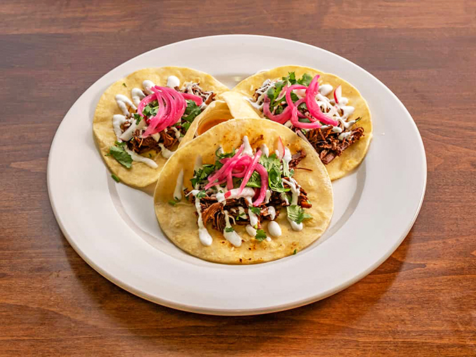 Taco 'bout a flavor explosion! These handheld happiness machines are proof that good things come in small, tortilla-wrapped packages.