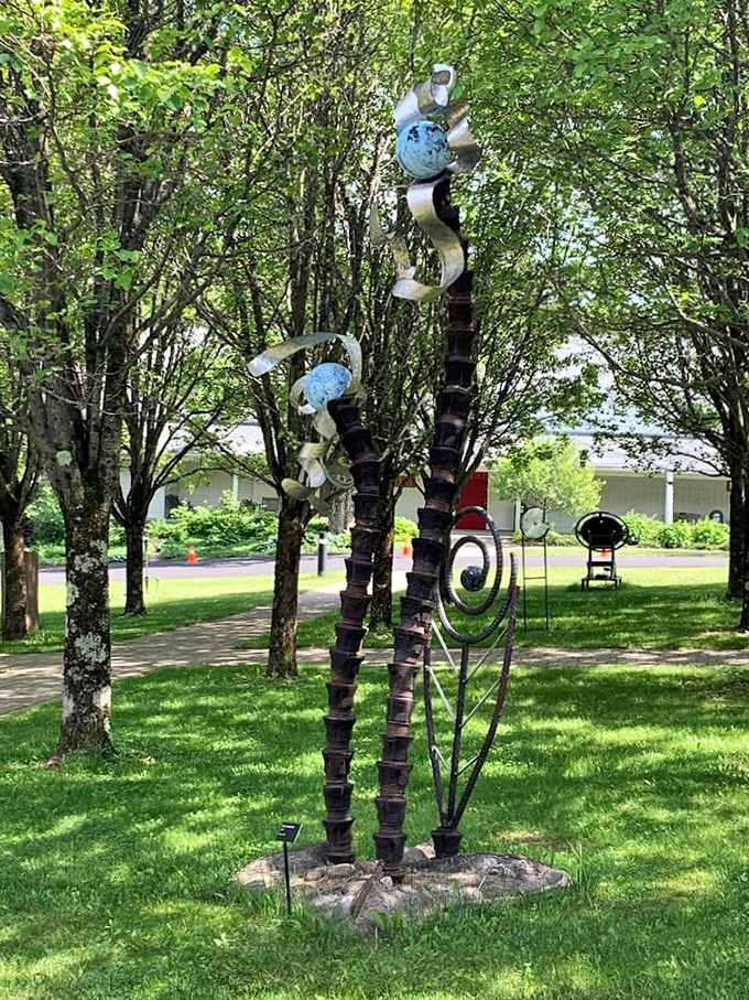 These towering chimes are Mother Nature's iPod. Let's hope she has good taste in music!