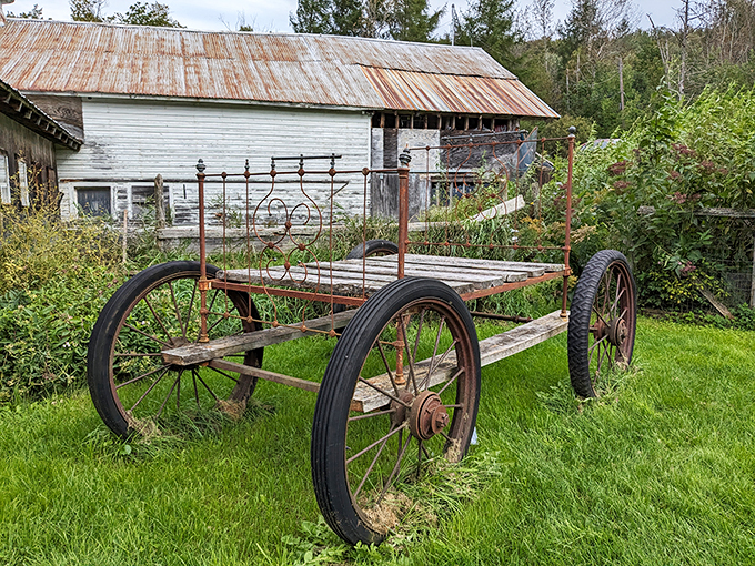Who needs a fancy sports car when you can cruise in style on this vintage chariot? The Flintstones would be jealous!