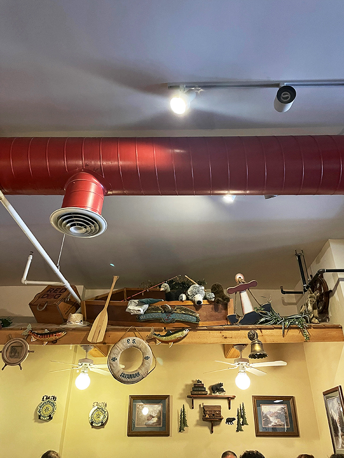 Where Vermonters come to eat and stay to admire an eclectic museum of local knick-knacks and nostalgia.