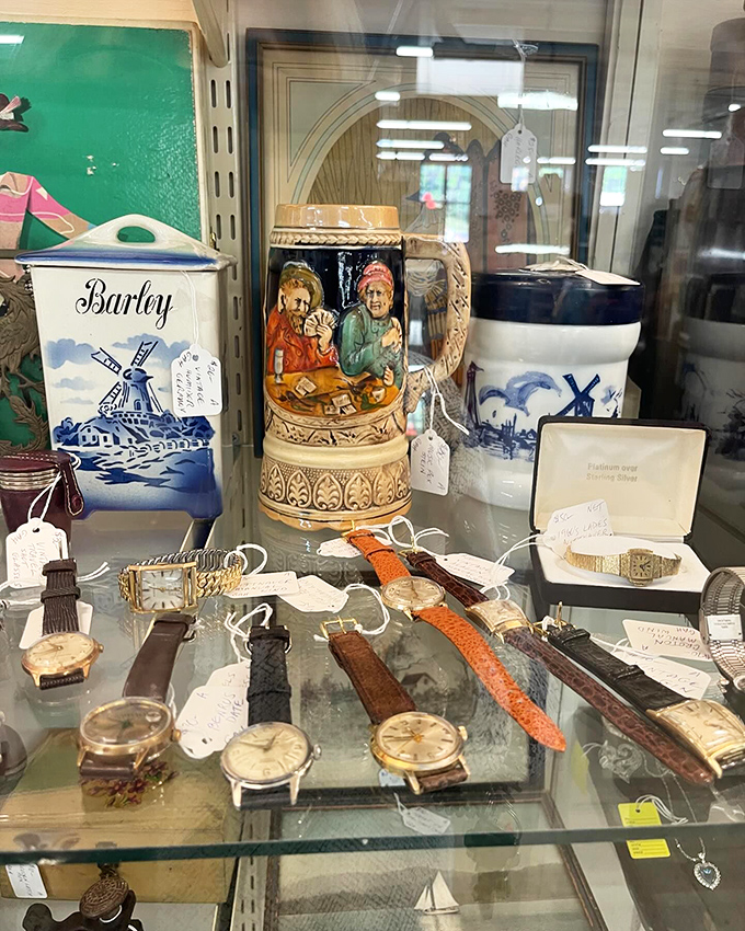 Time stands still in this collection of vintage timepieces, each watch marking moments from another era.