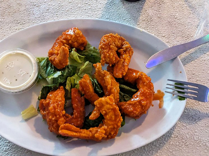 Buffalo shrimp that pack a punch! These spicy little numbers are like the Bruce Lee of appetizers &ndash; small but mighty, and impossible to resist. 