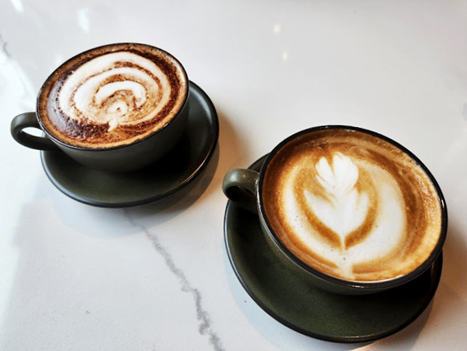 Foam art that puts most modern galleries to shame: These cappuccinos are a feast for both eyes and taste buds.