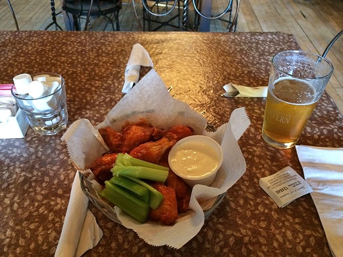 Wings so good, they'll make you forget your table manners. Napkins are optional, but a bib might be a smart choice.
