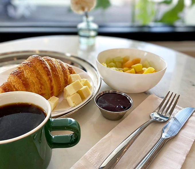 A breakfast spread that whispers "European vacation" without requiring a passport or jet lag.