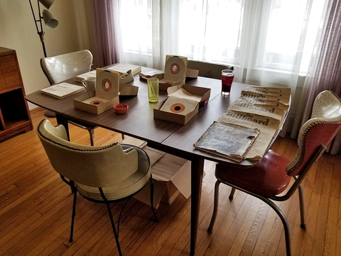 The meeting room where Berry Gordy and his team decided which songs would become tomorrow's classics.